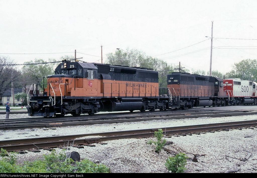 MILW 25, 150, and SOO 6621